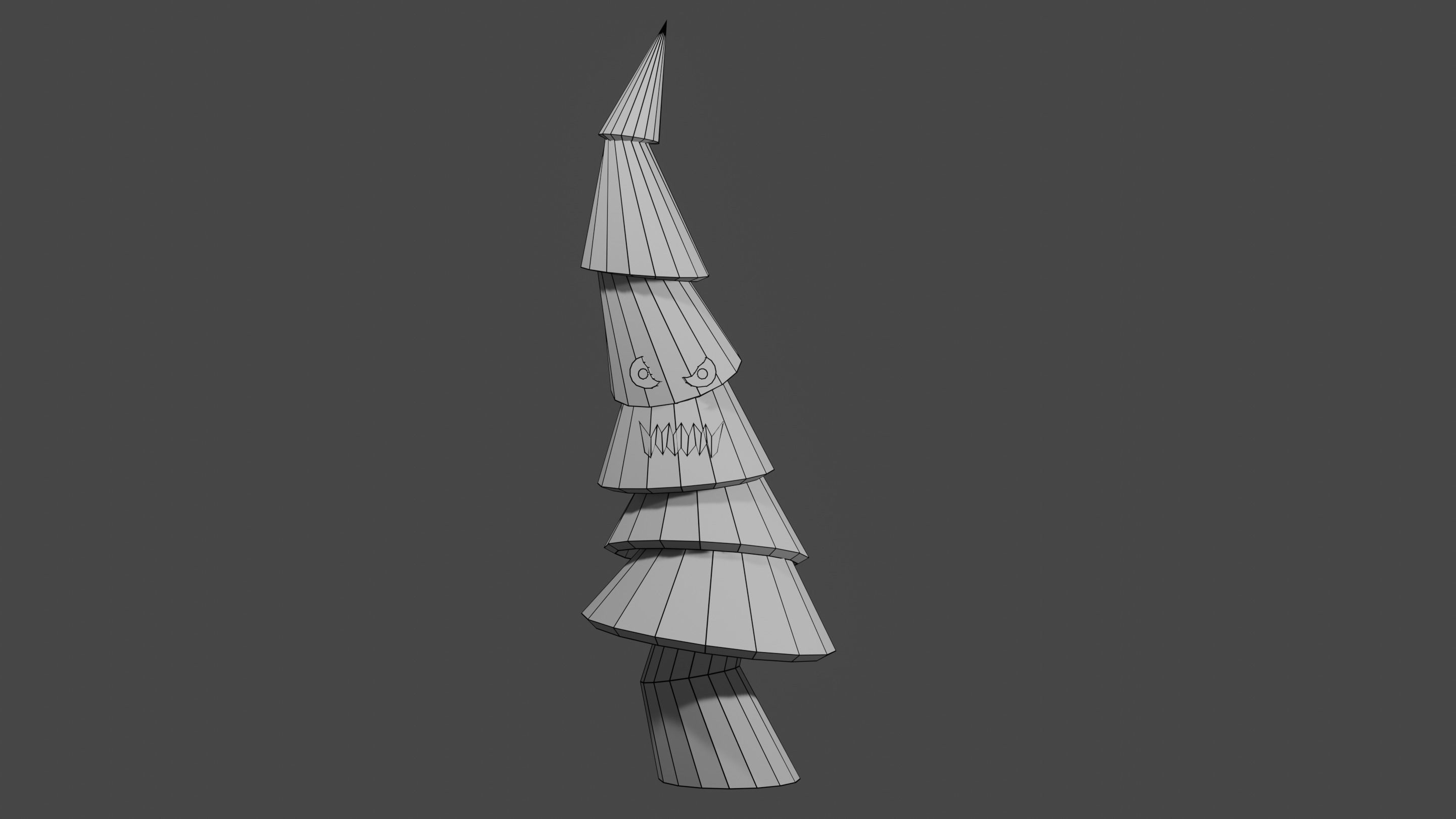 3D model Evil tree prop VR / AR / low-poly | CGTrader