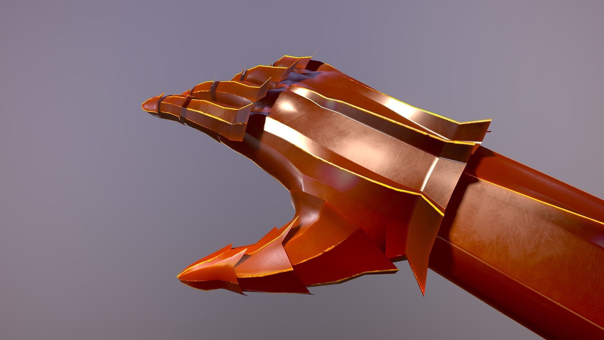 3D model Stylized medieval glove pack VR / AR / low-poly | CGTrader