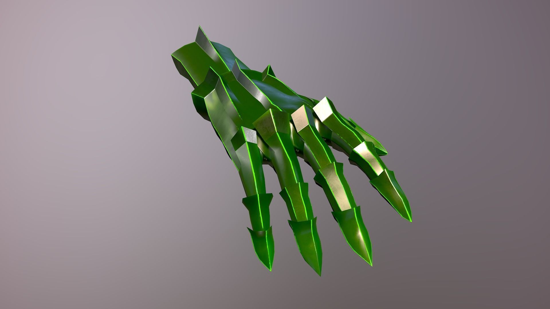 3D model Stylized medieval glove pack VR / AR / low-poly | CGTrader