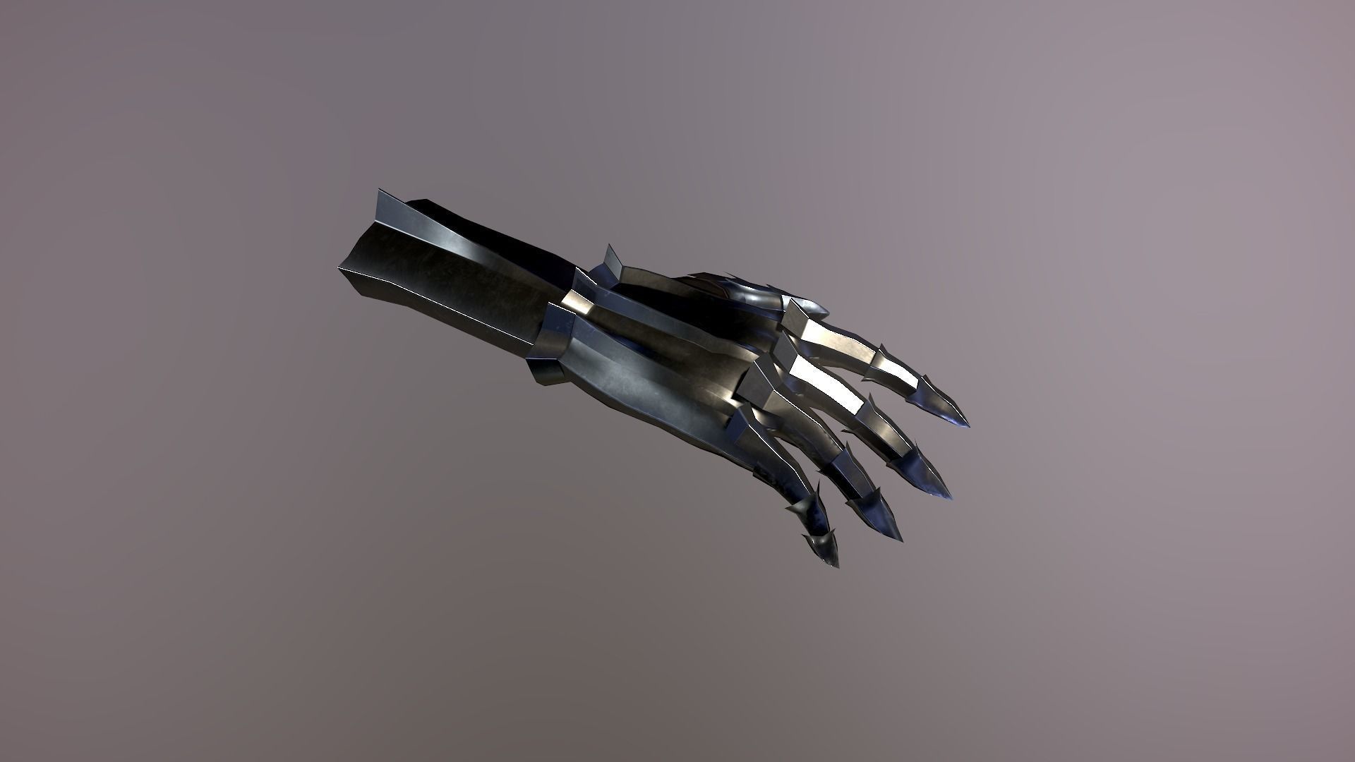 3D model Stylized medieval glove pack VR / AR / low-poly | CGTrader