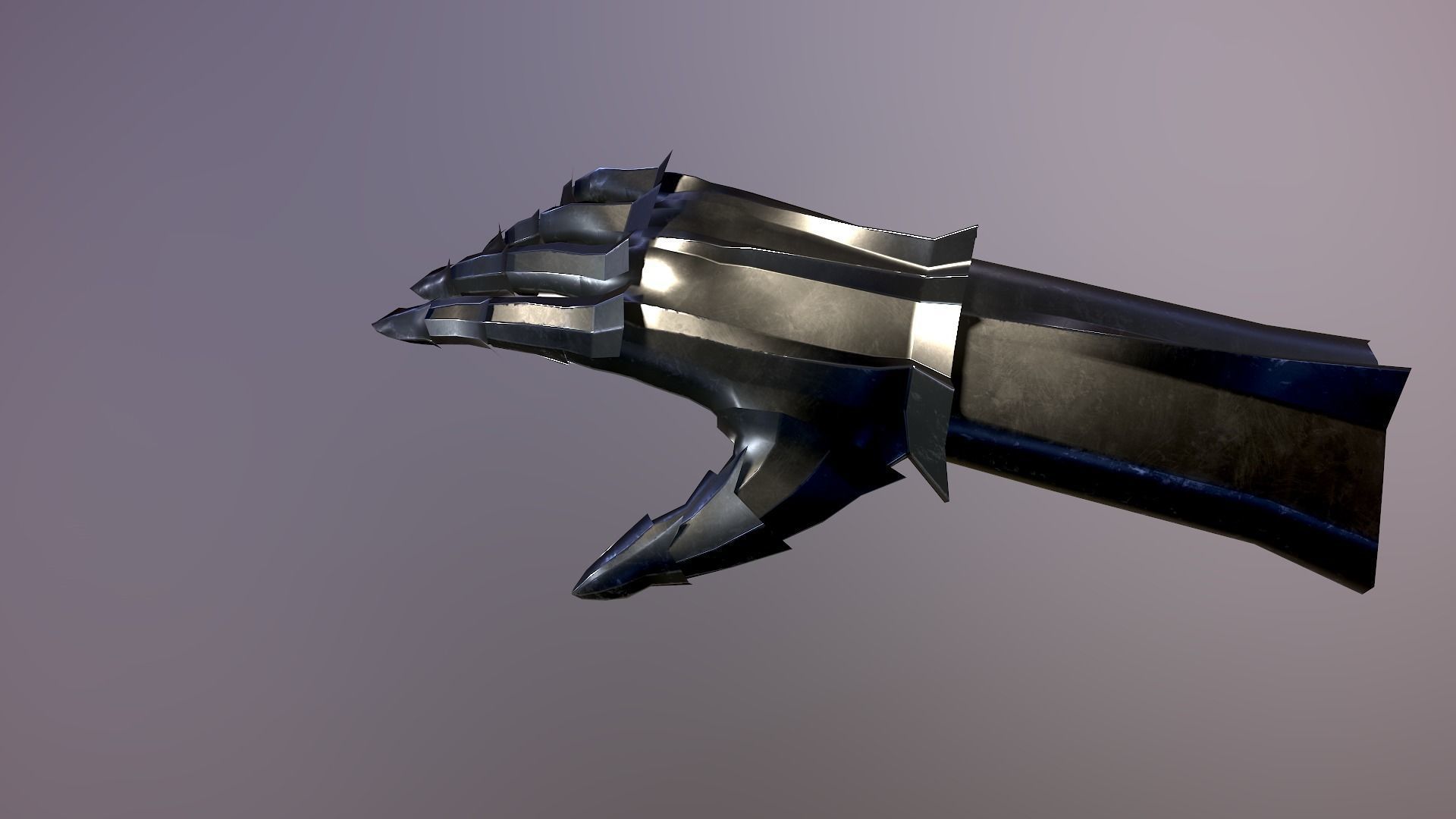 3D model Stylized medieval glove pack VR / AR / low-poly | CGTrader