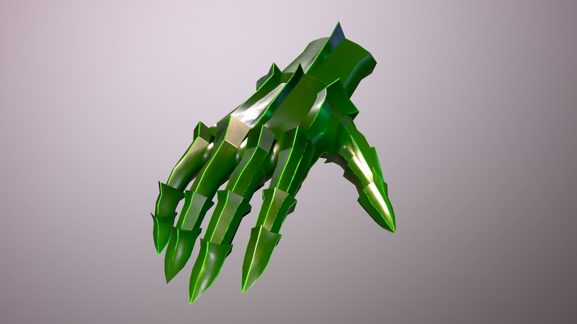 3D model Stylized medieval glove pack VR / AR / low-poly | CGTrader