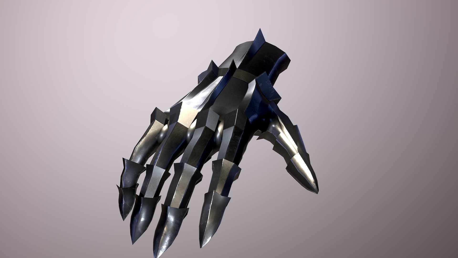 3D model Stylized medieval glove pack VR / AR / low-poly | CGTrader