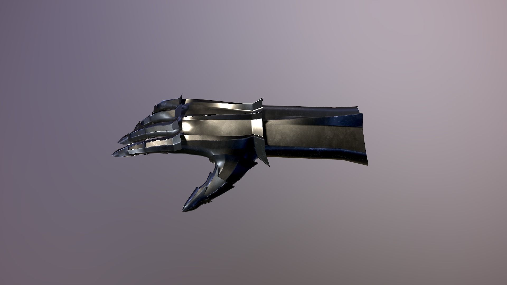3D model Stylized medieval glove pack VR / AR / low-poly | CGTrader