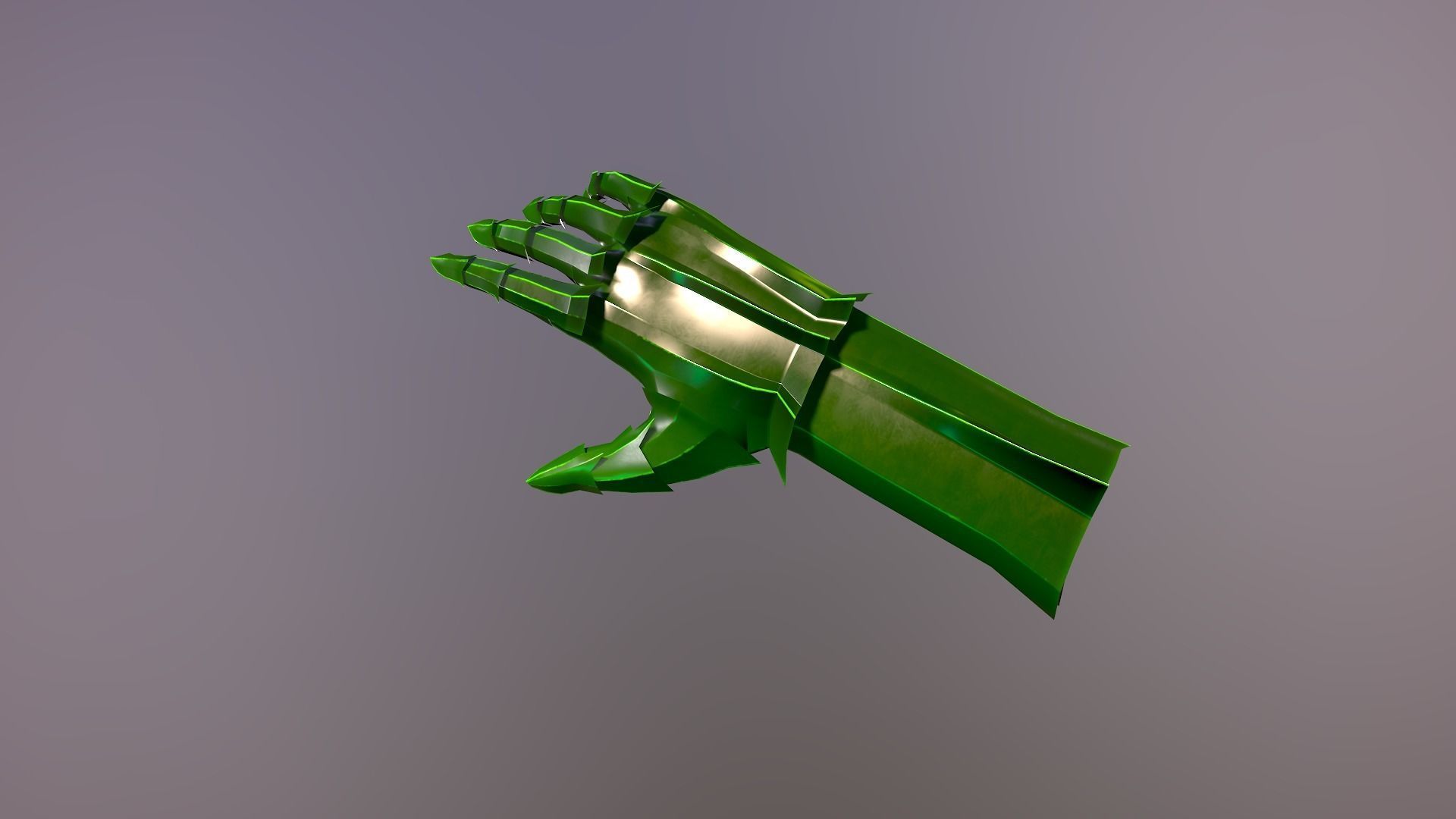 3D model Stylized medieval glove pack VR / AR / low-poly | CGTrader