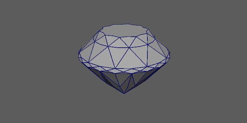 3D model diamond two diamonds VR / AR / low-poly | CGTrader