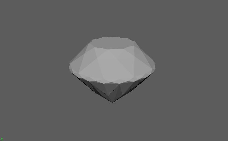 3D model diamond two diamonds VR / AR / low-poly | CGTrader