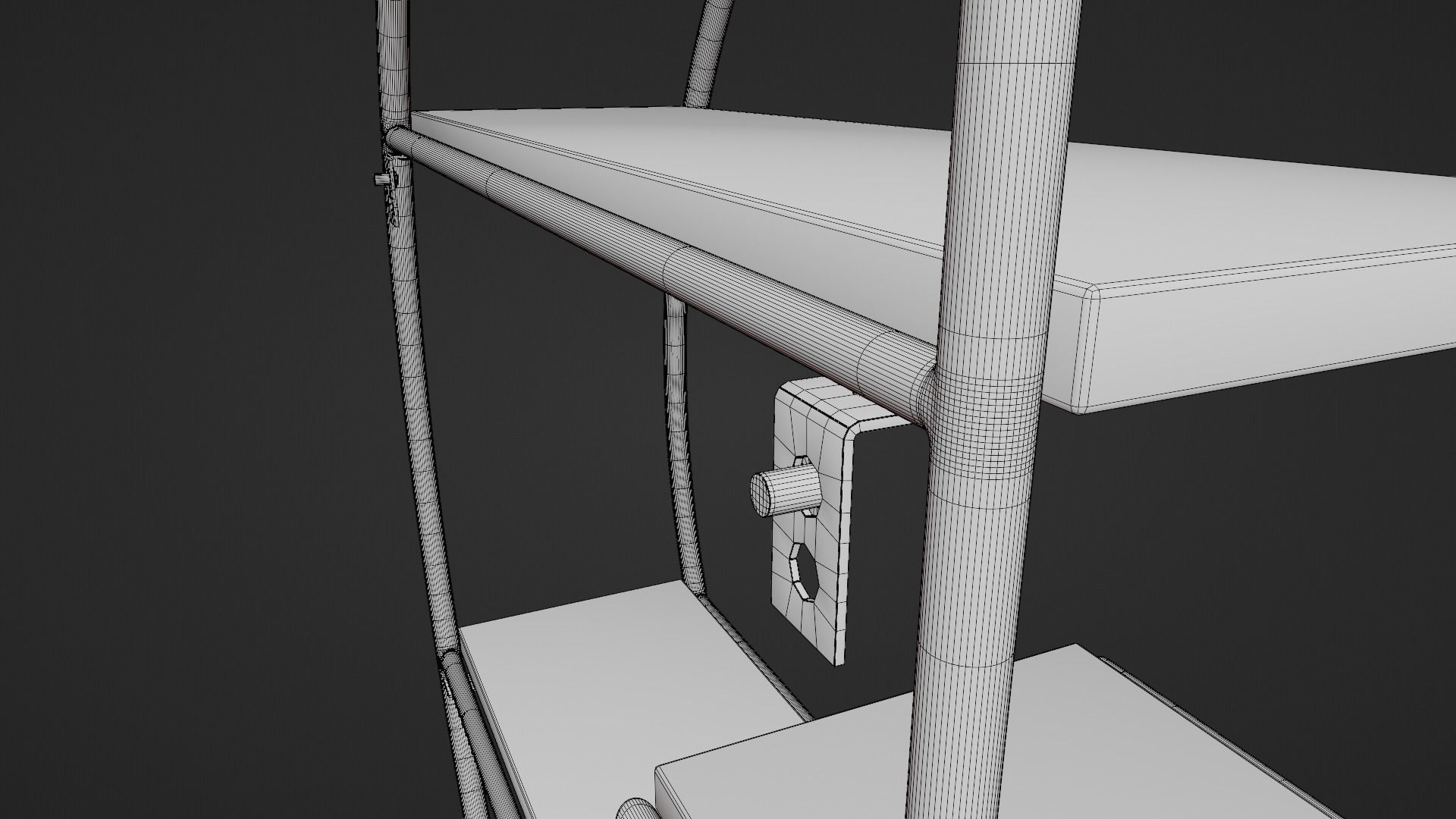 Circular Wall Shelf 3D model | CGTrader