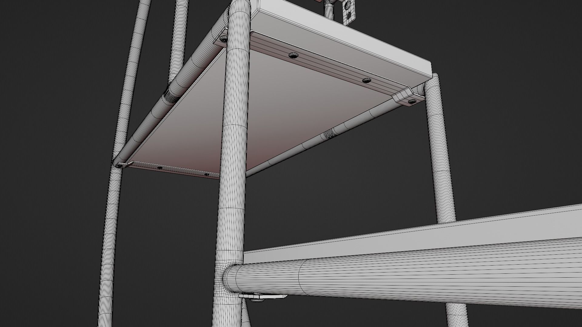 Circular Wall Shelf 3D model | CGTrader