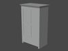 3D model Closet Cabinet - PS1 PSX style VR / AR / low-poly | CGTrader