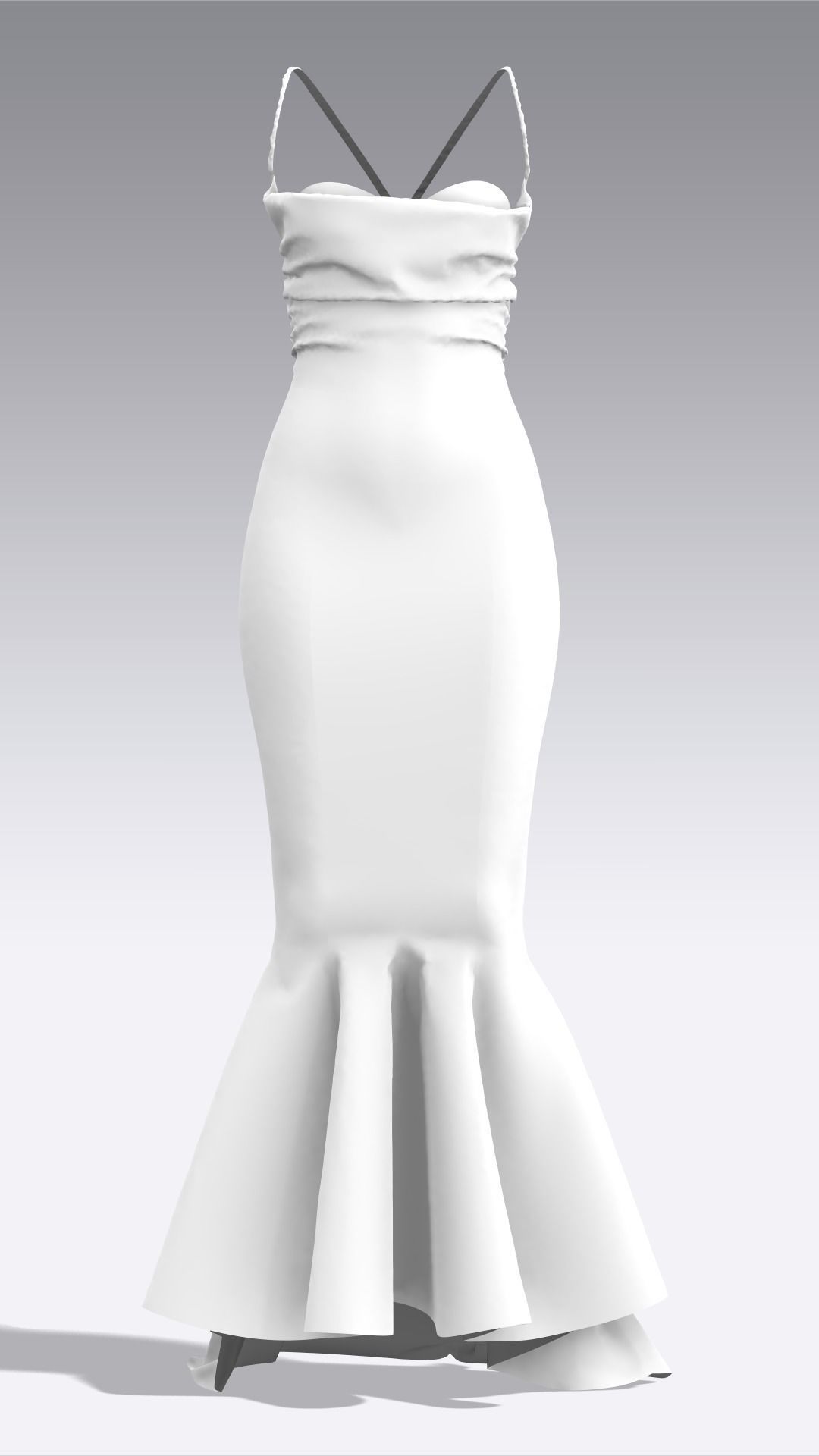 Dress Outfits MD CLO 3D ZPRJ ZPAC project files 3D model | CGTrader