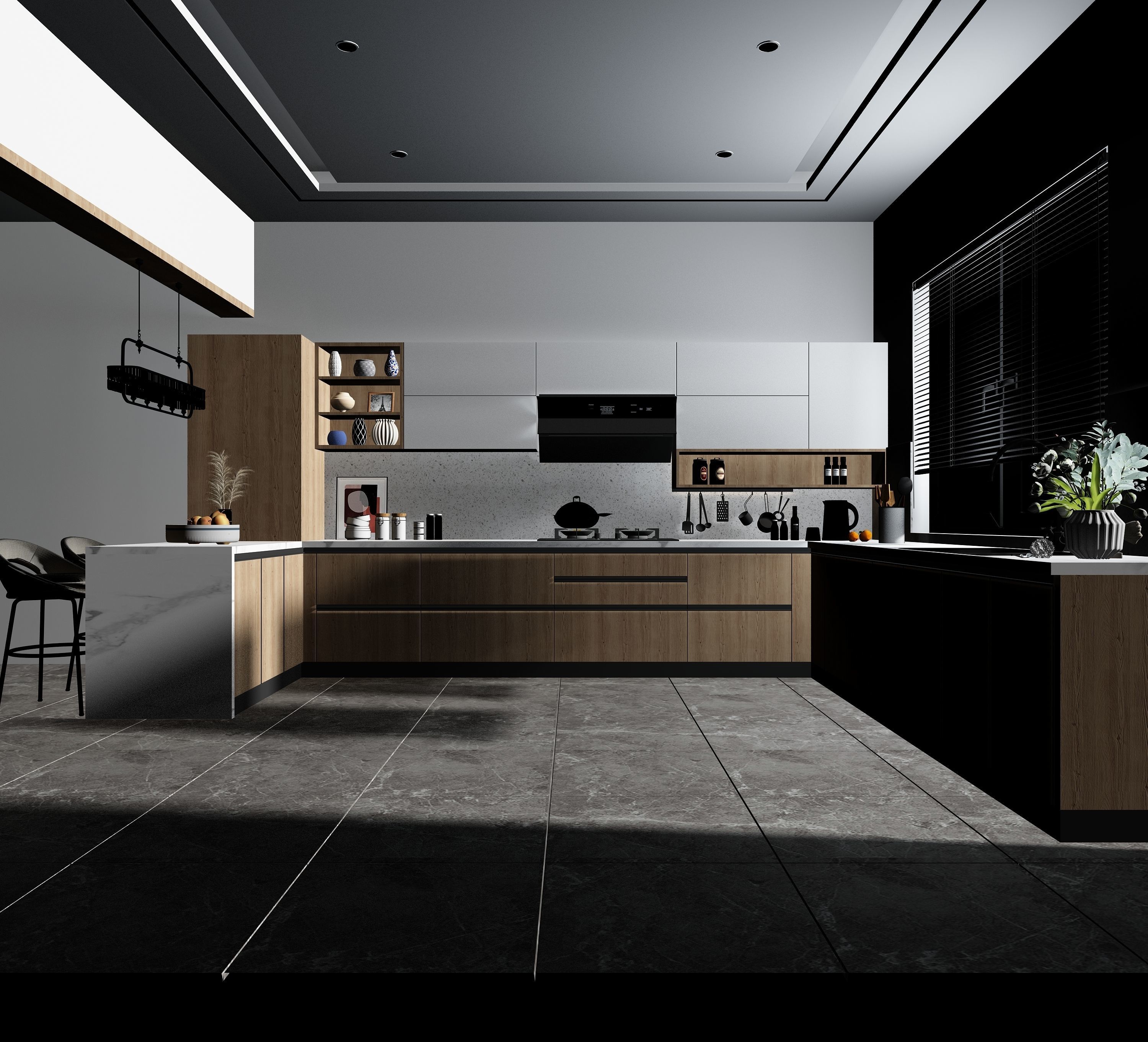 3D HIGH QUALITY KITCHEN INTERIOR 3D model | CGTrader