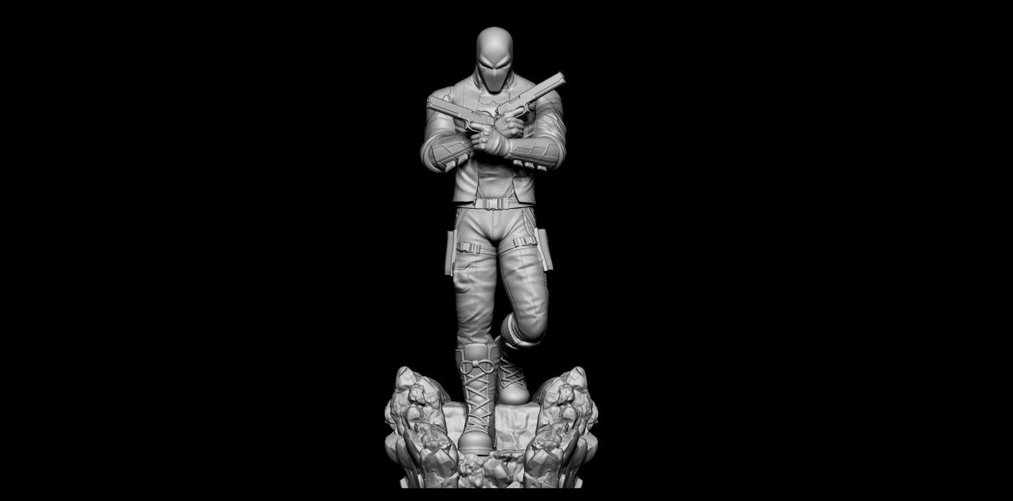 Fan Art Red Hood Statue - Standalone version 3D model 3D printable ...