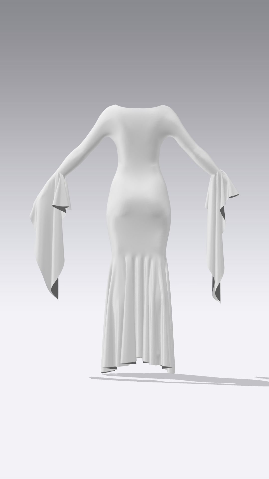 Dress Outfits MD CLO 3D ZPRJ ZPAC project files 3D model | CGTrader