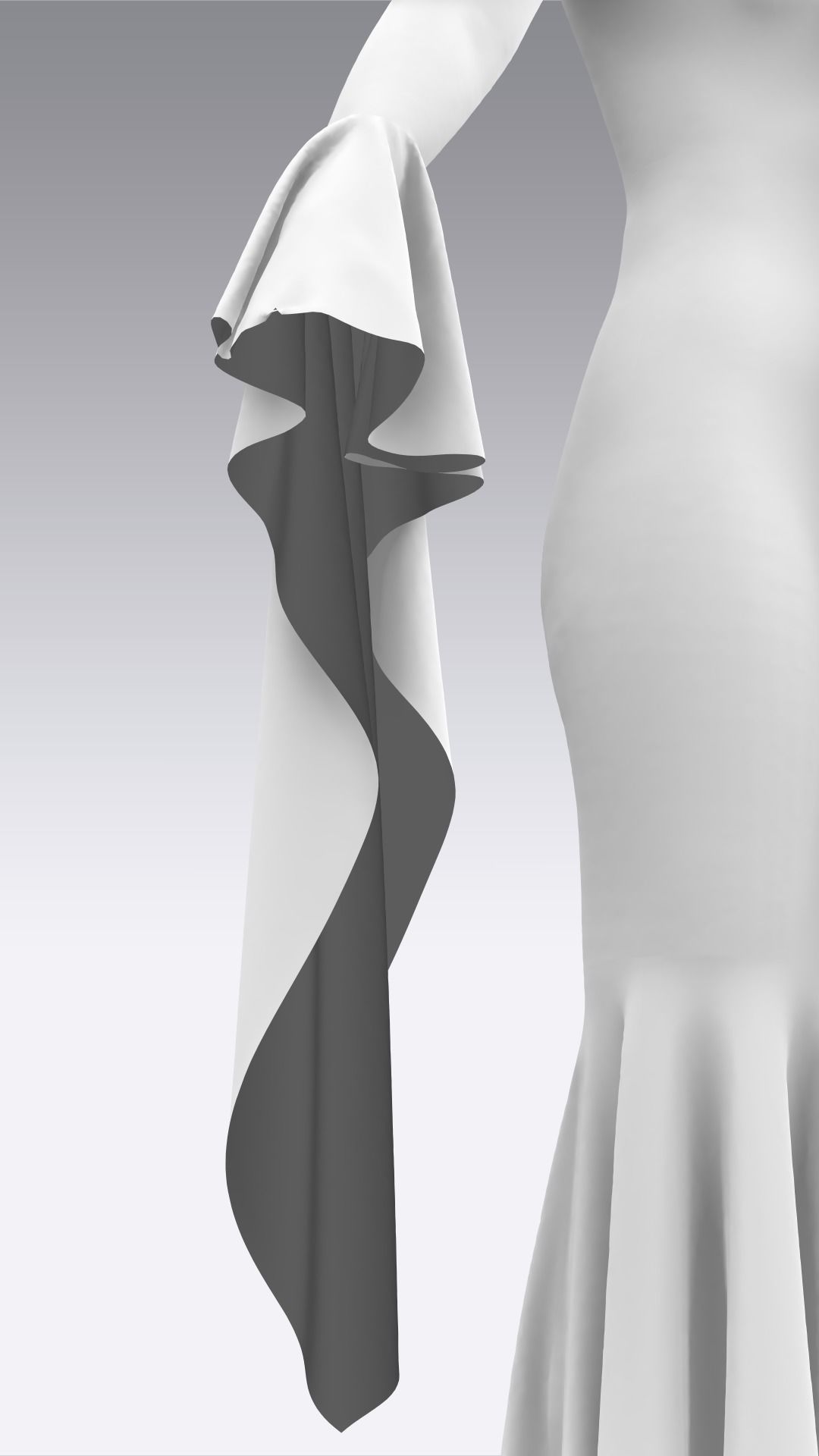Dress Outfits MD CLO 3D ZPRJ ZPAC project files 3D model | CGTrader