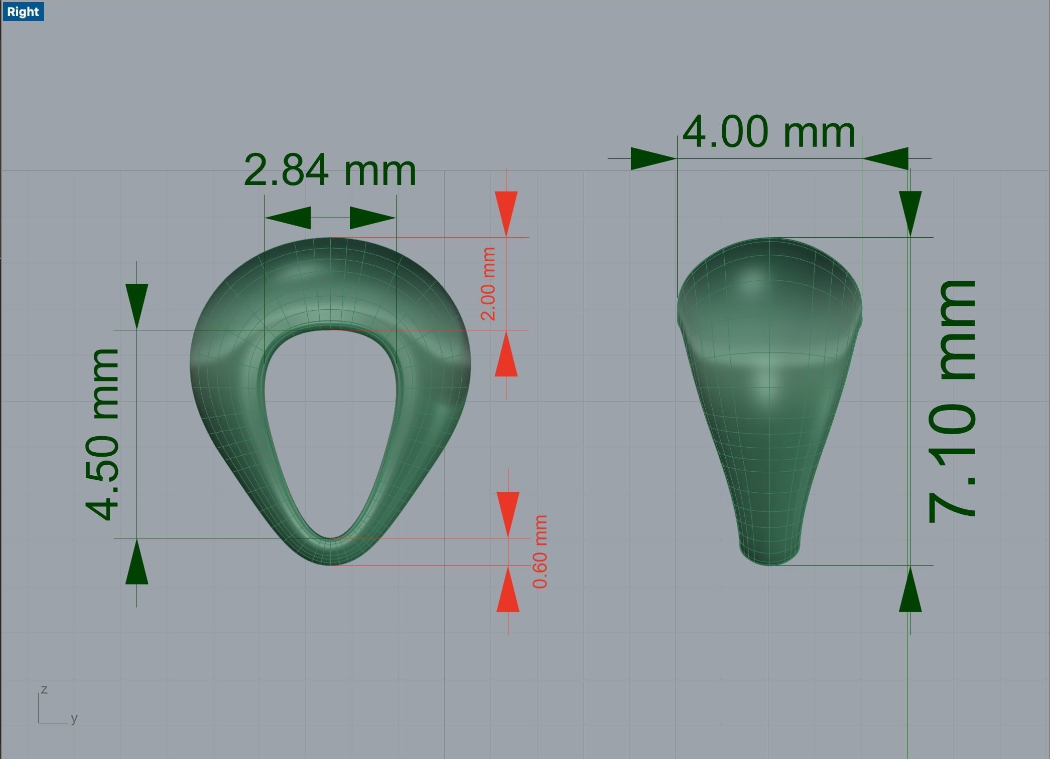 Thin Marquise stones cross pendant and round center stone 3D model 3D ...