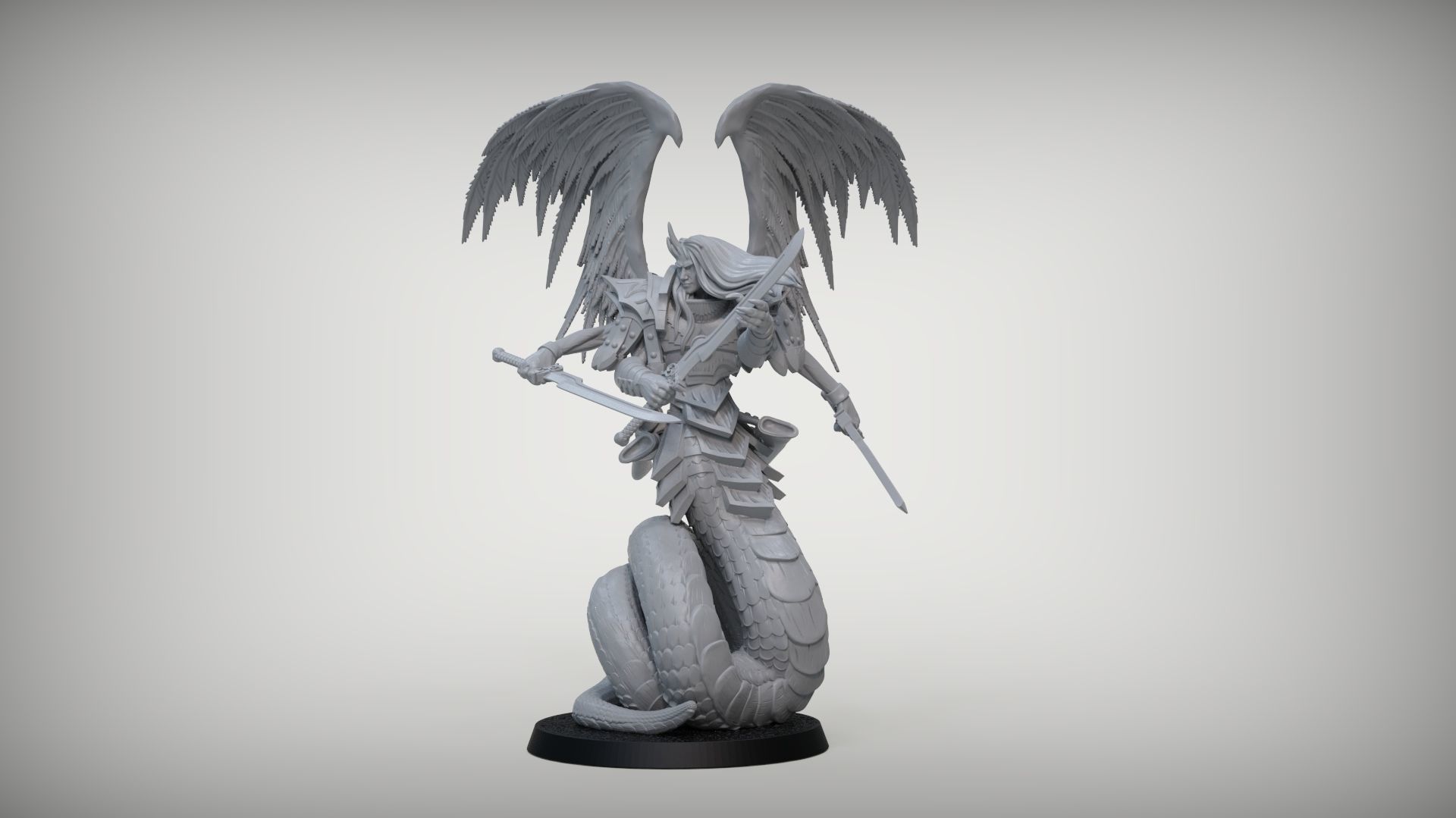 NAGA WARRIOR 3D model 3D printable | CGTrader
