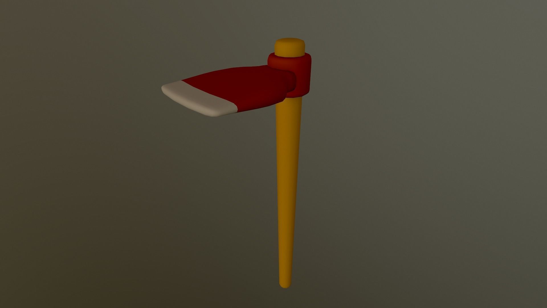 3D model Cartoon Field Hoe VR / AR / low-poly | CGTrader