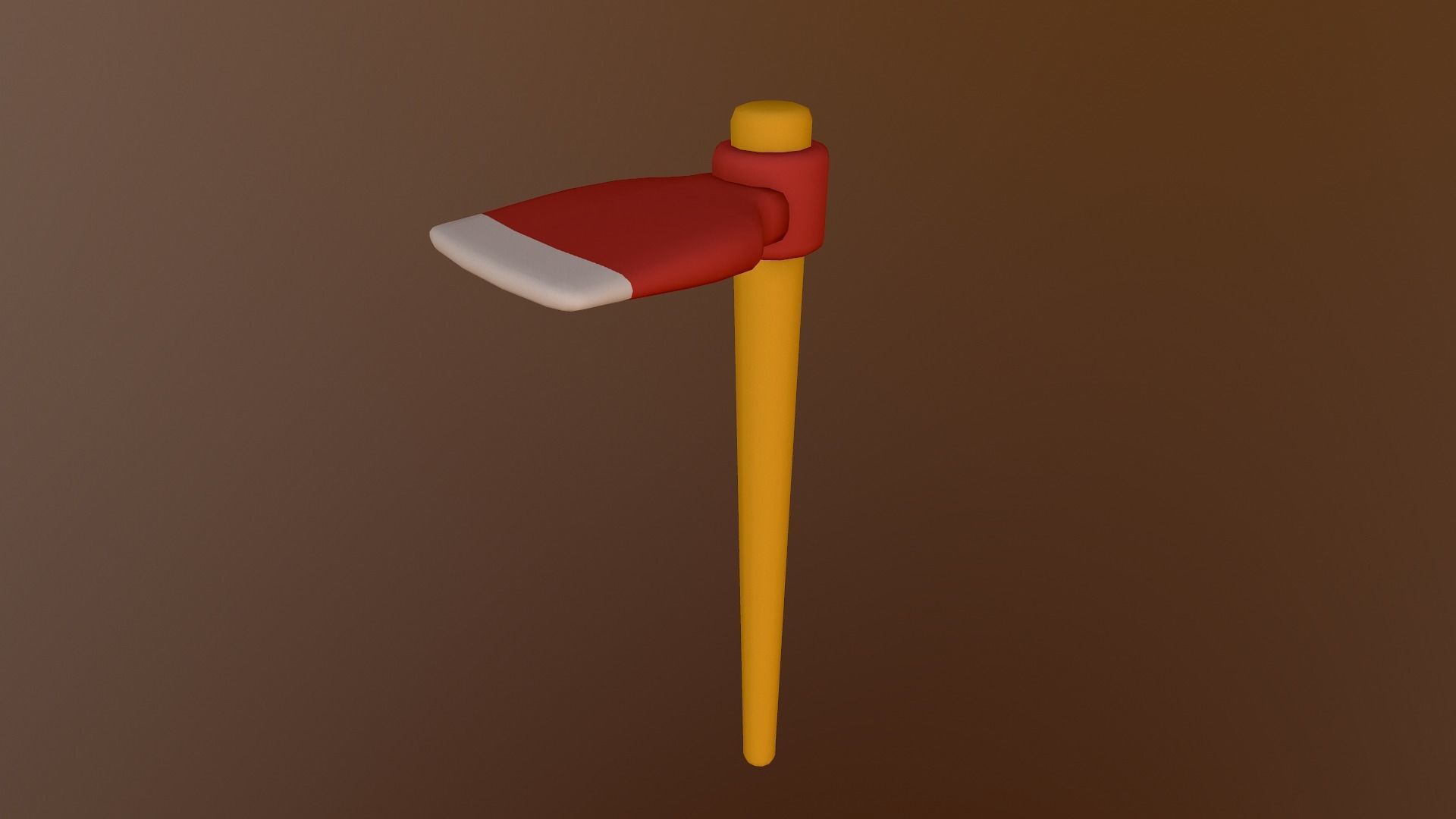 3D model Cartoon Field Hoe VR / AR / low-poly | CGTrader