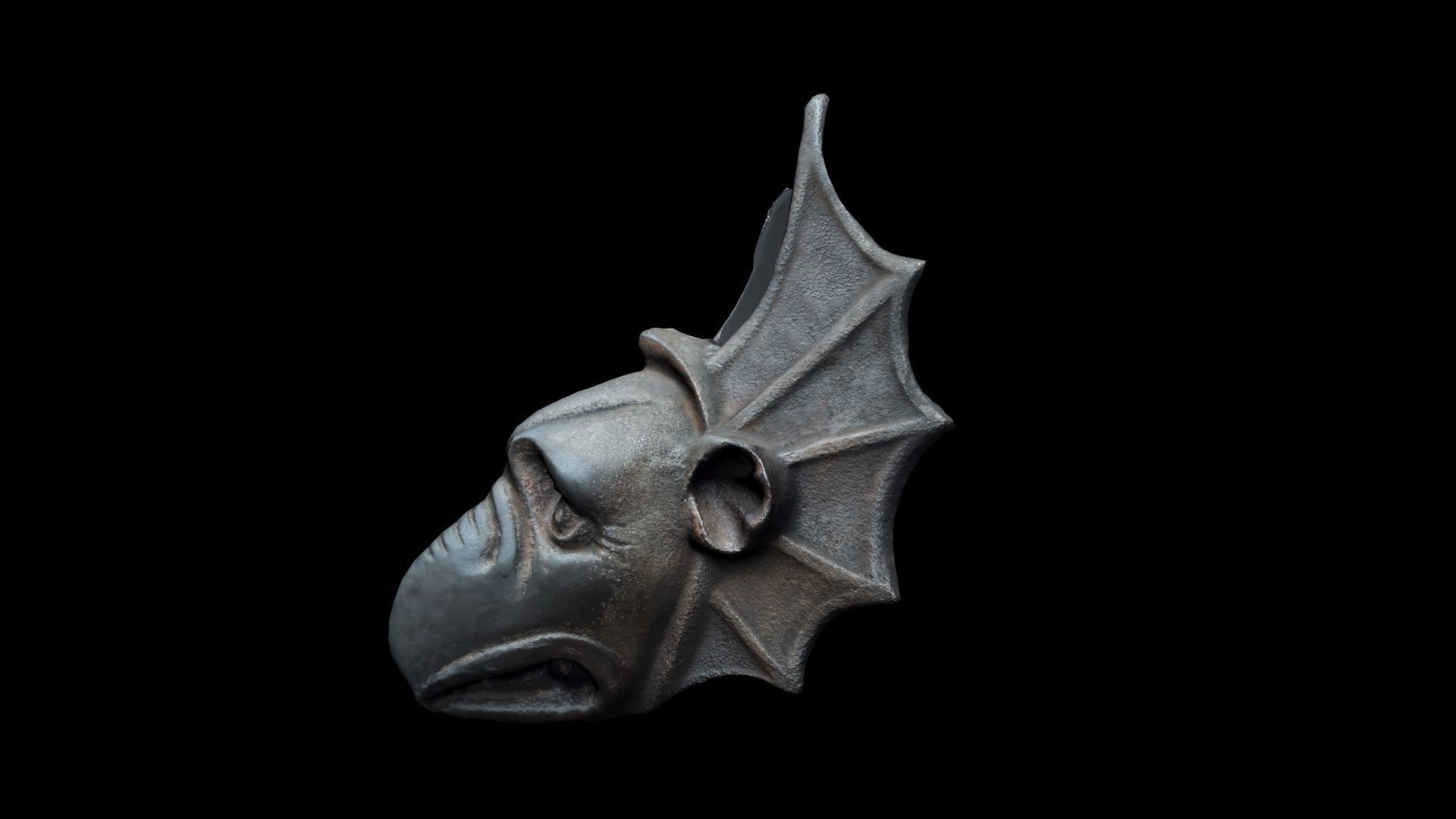 3D model Corner Middle Ages Griffin decoration LowPoly VR / AR / low ...
