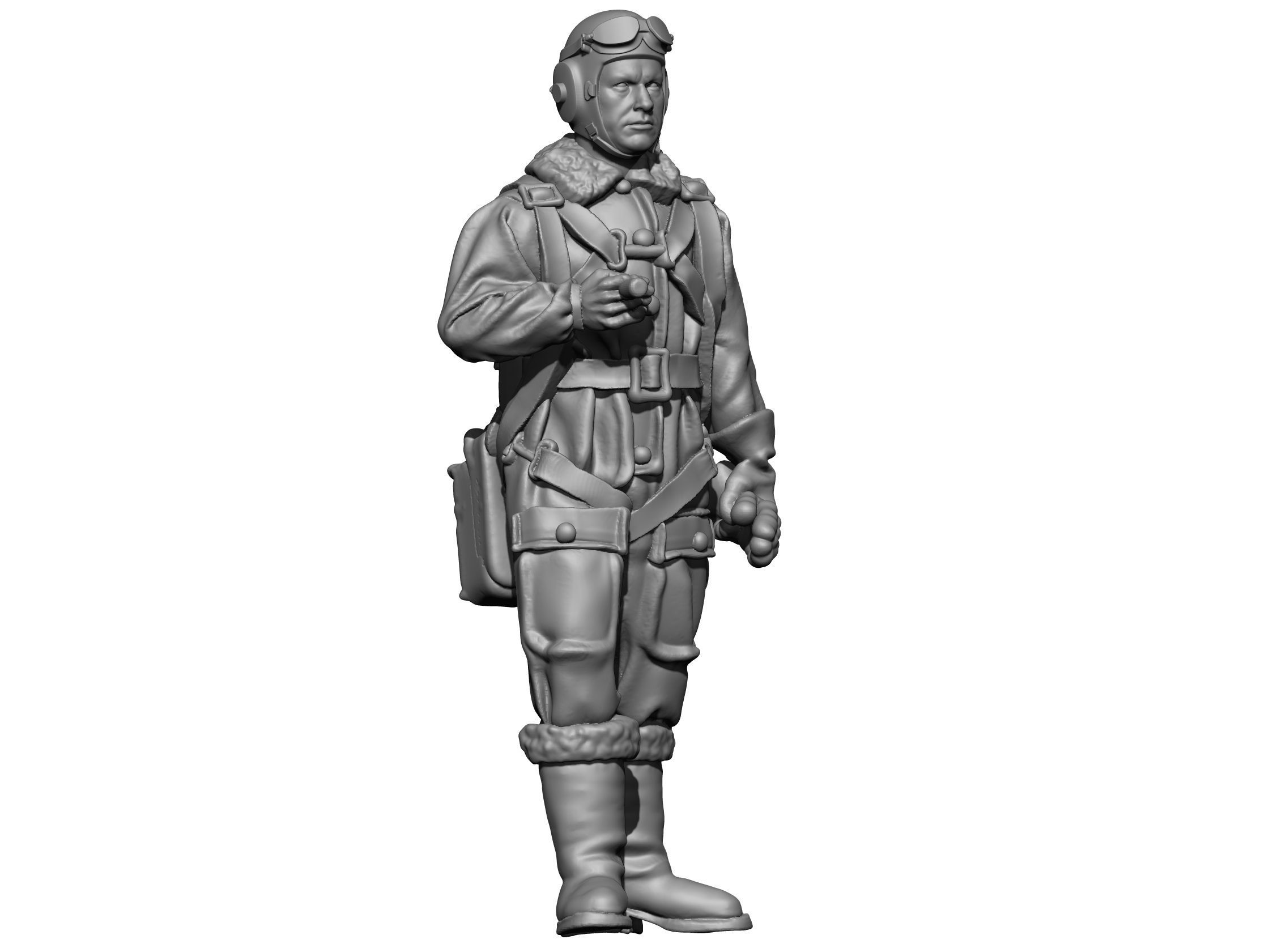 Ussr Pilot 3D model 3D printable | CGTrader