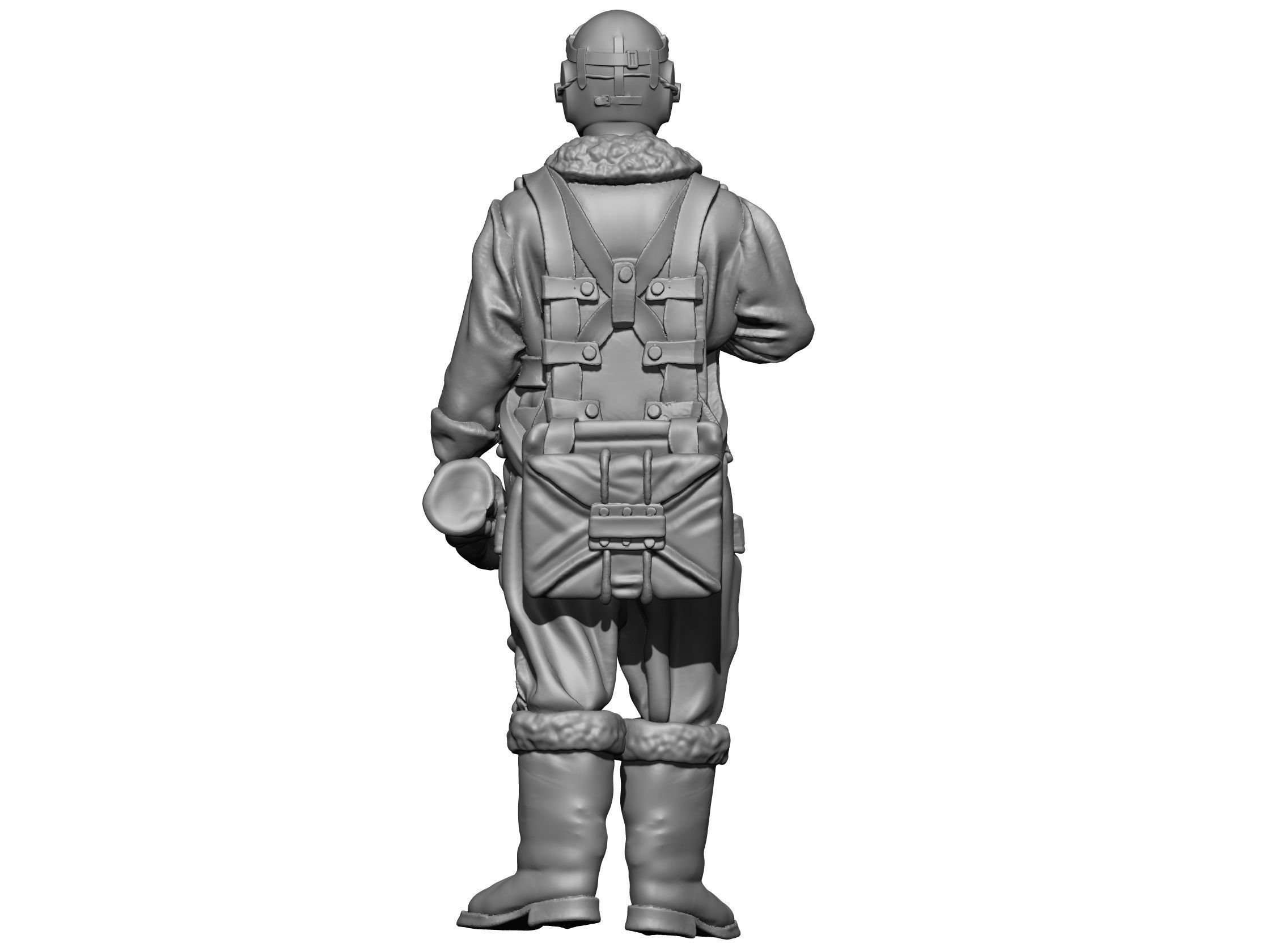 Ussr Pilot 3D model 3D printable | CGTrader