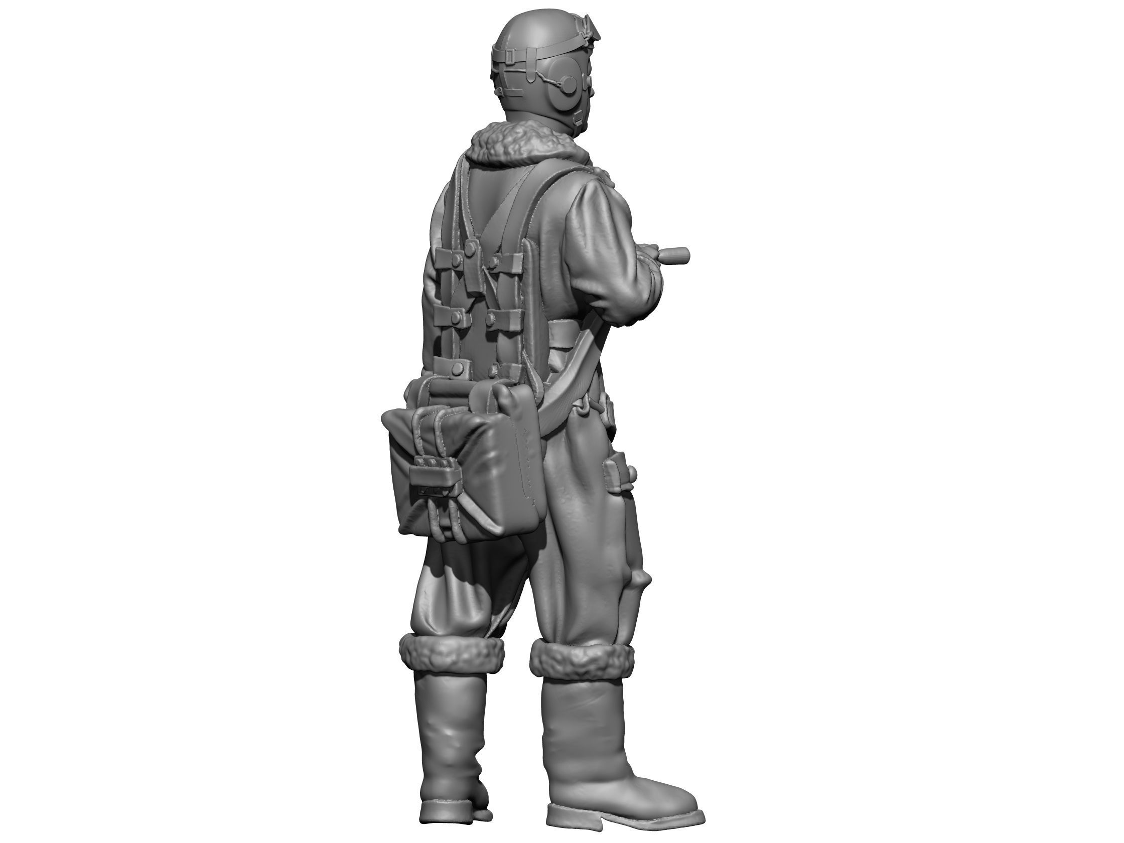 Ussr Pilot 3D model 3D printable | CGTrader