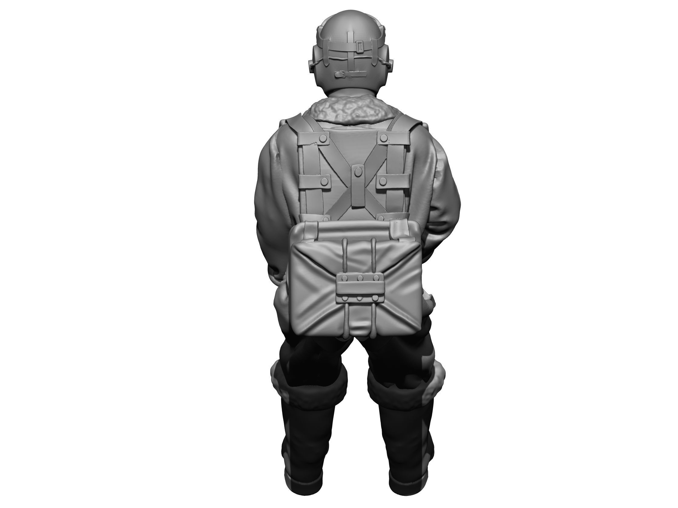 Soviet Pilot 3D model 3D printable | CGTrader