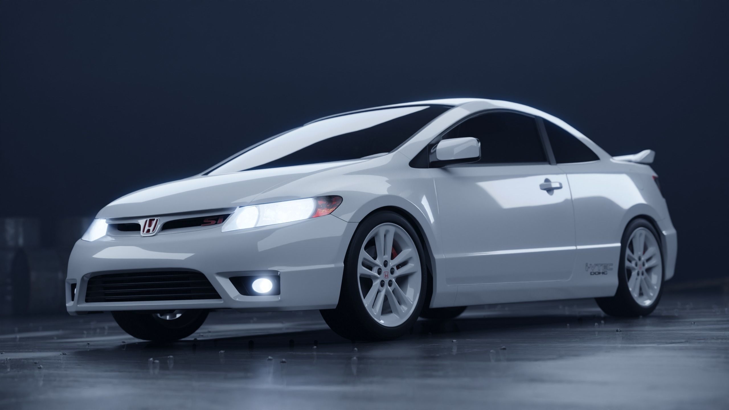 Honda Civic Si - 2006-2008 3D model | CGTrader