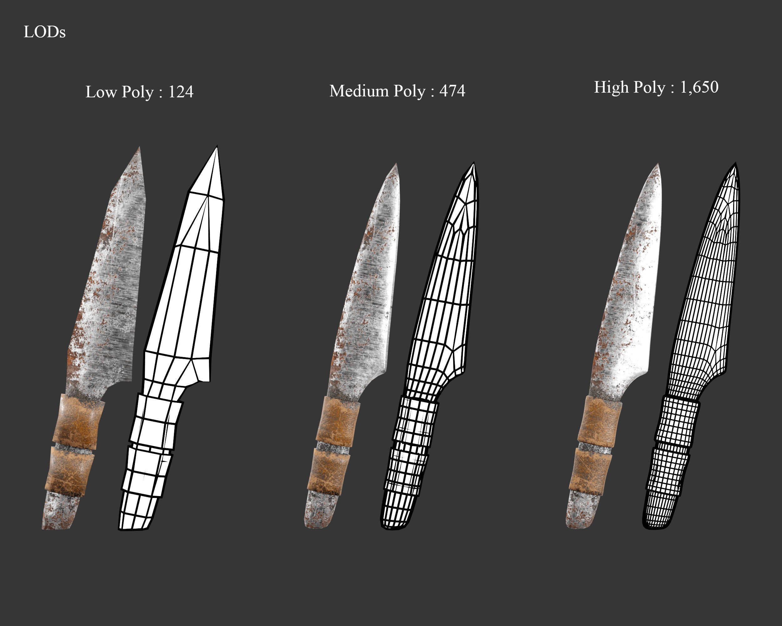 Medieval Collection Crude Ranged Weapons VR / AR / low-poly | CGTrader