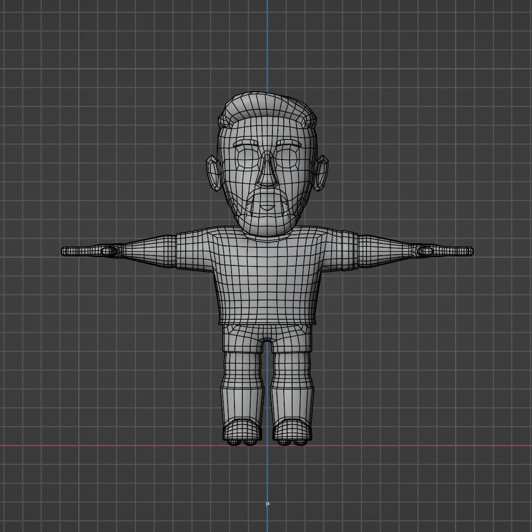 3D model Messi in Qatar 2022 - Brawl Stars style VR / AR / low-poly ...