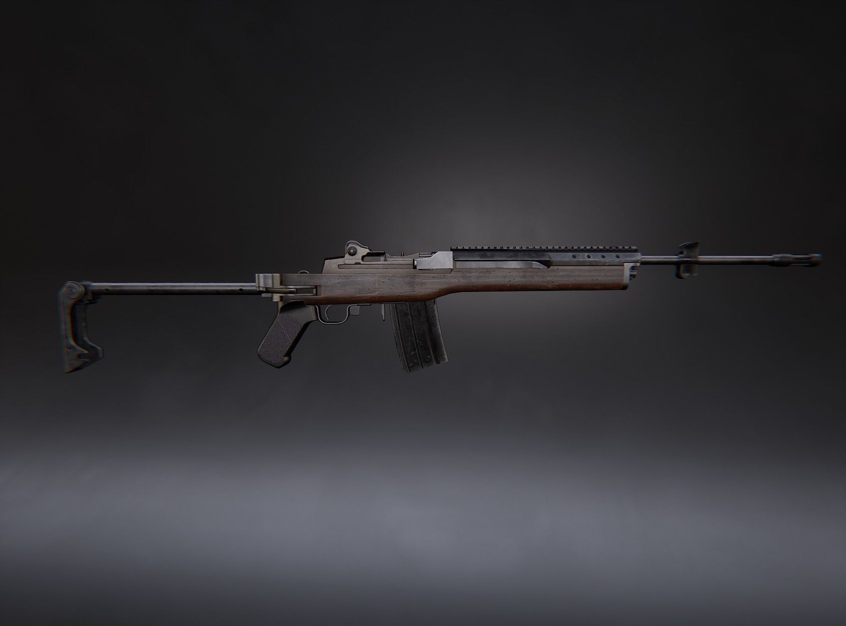 3D model Modern AAA Game Ready PBR Long-range Rifles Pack VR / AR / low ...