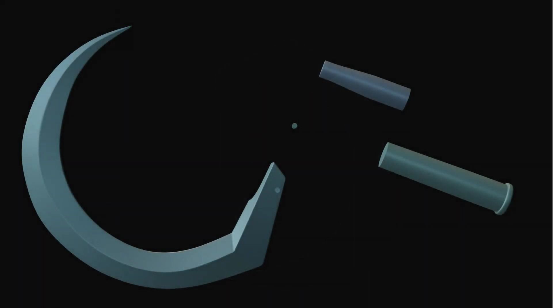 Death Wolf Cosplay 3d print sickle - puss in boots 2 3D model 3D ...