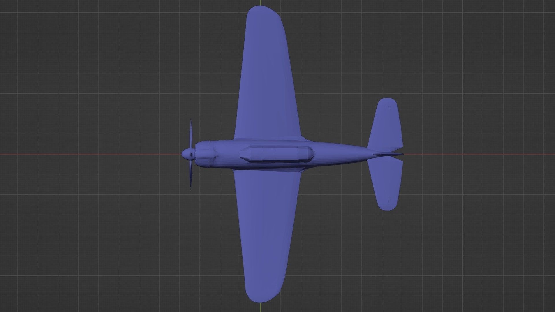 Nakajima B6N Tenzan - very simple 3D print ready 3D model 3D printable ...