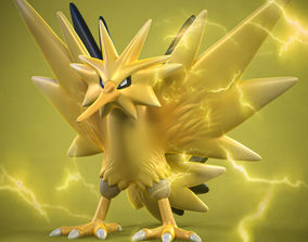 Zapdos 3D Print Models | CGTrader