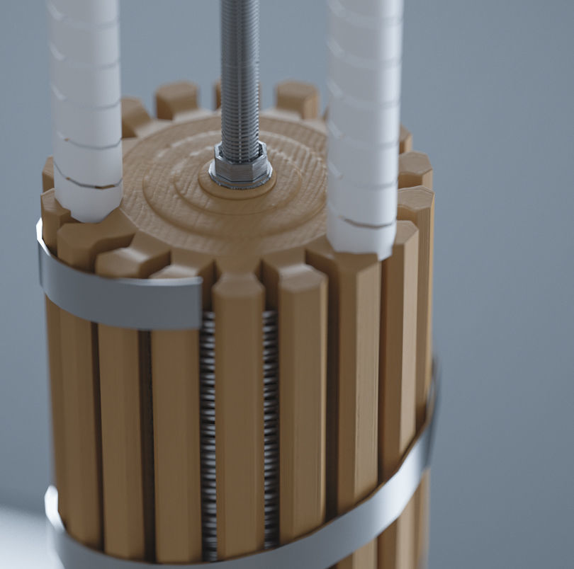 industrial heaters 3D model | CGTrader