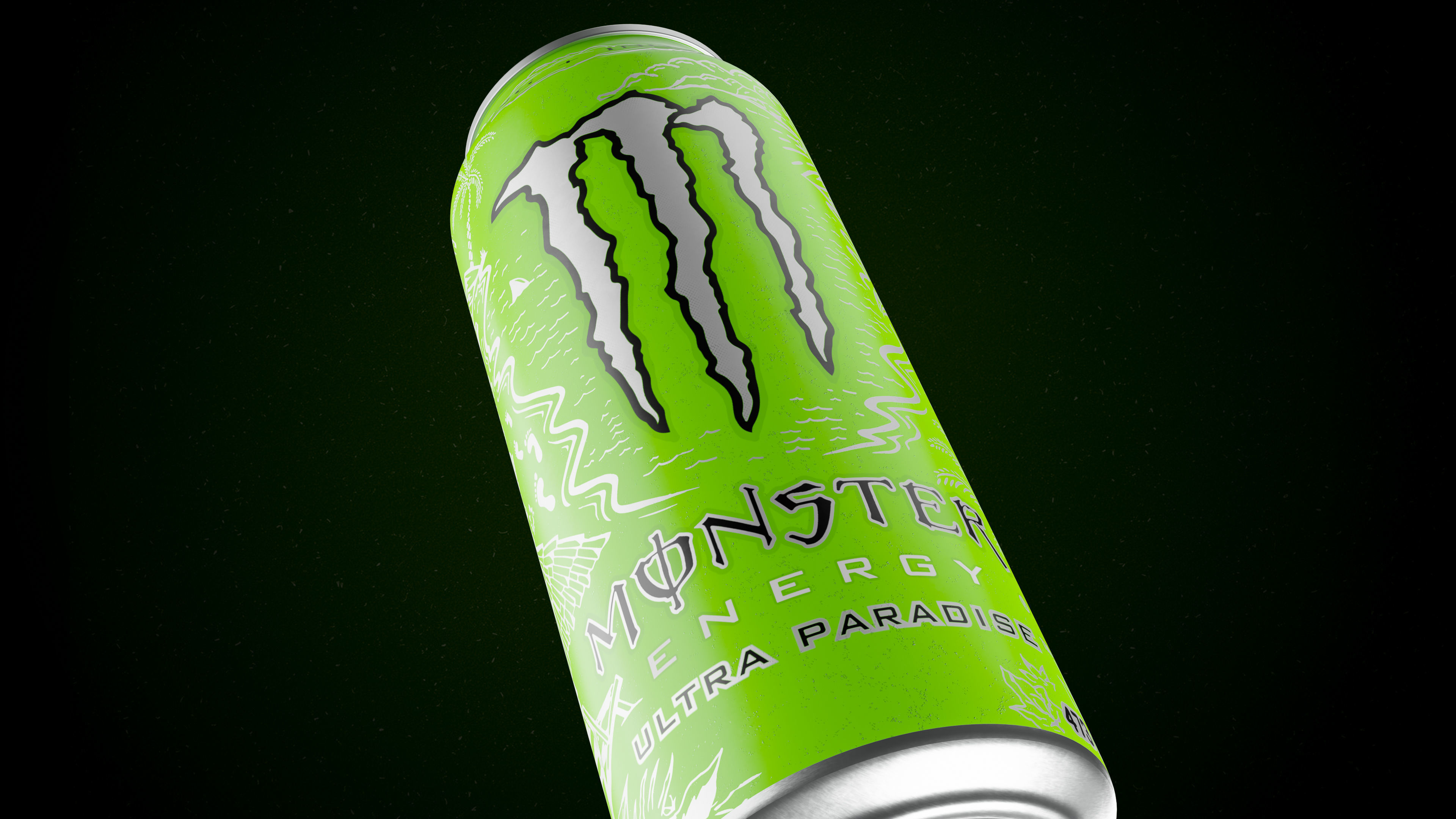 Monster energy Ultra Paradise 3D Model PBR 3D model 3D model | CGTrader