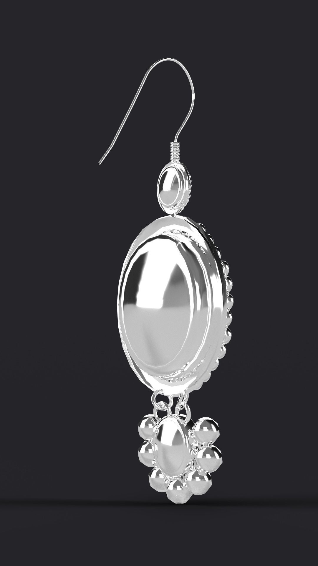 ACCESSORIES earing 010 FOR FV2 AVATAR 3D CLO MARVELOUS 3D model | CGTrader