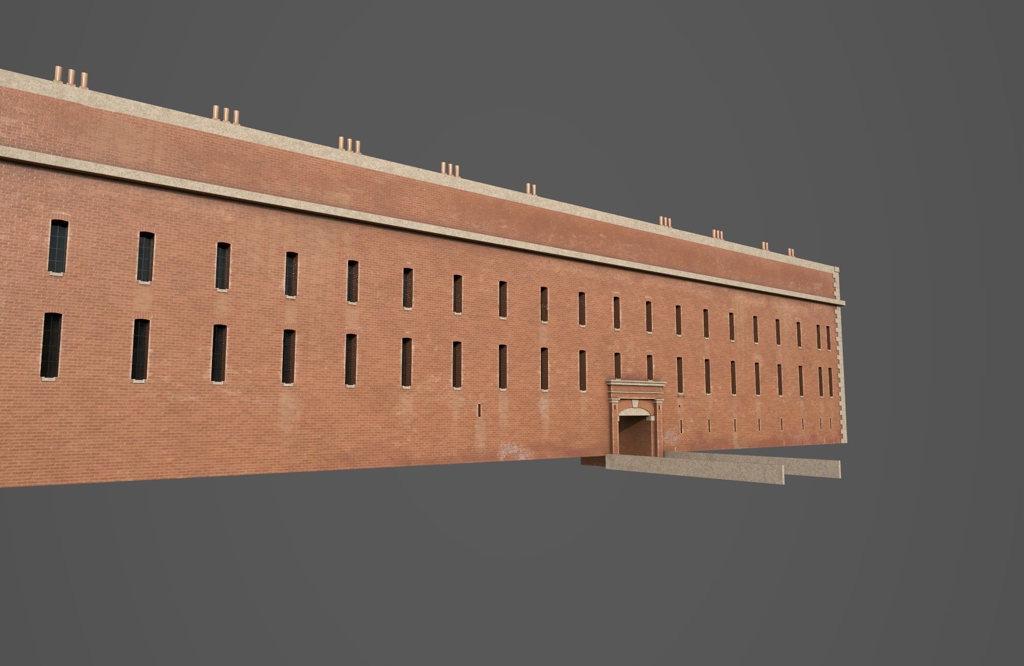 Fort Point National Site free VR / AR / low-poly 3D model | CGTrader