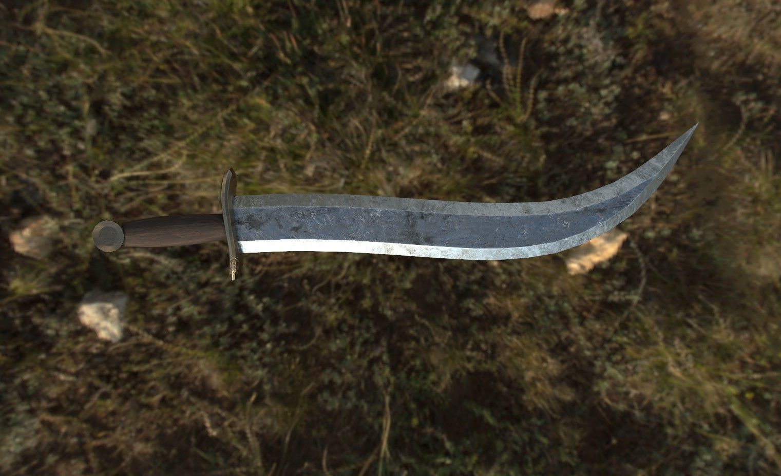 3D model simple Scimitar VR / AR / low-poly | CGTrader