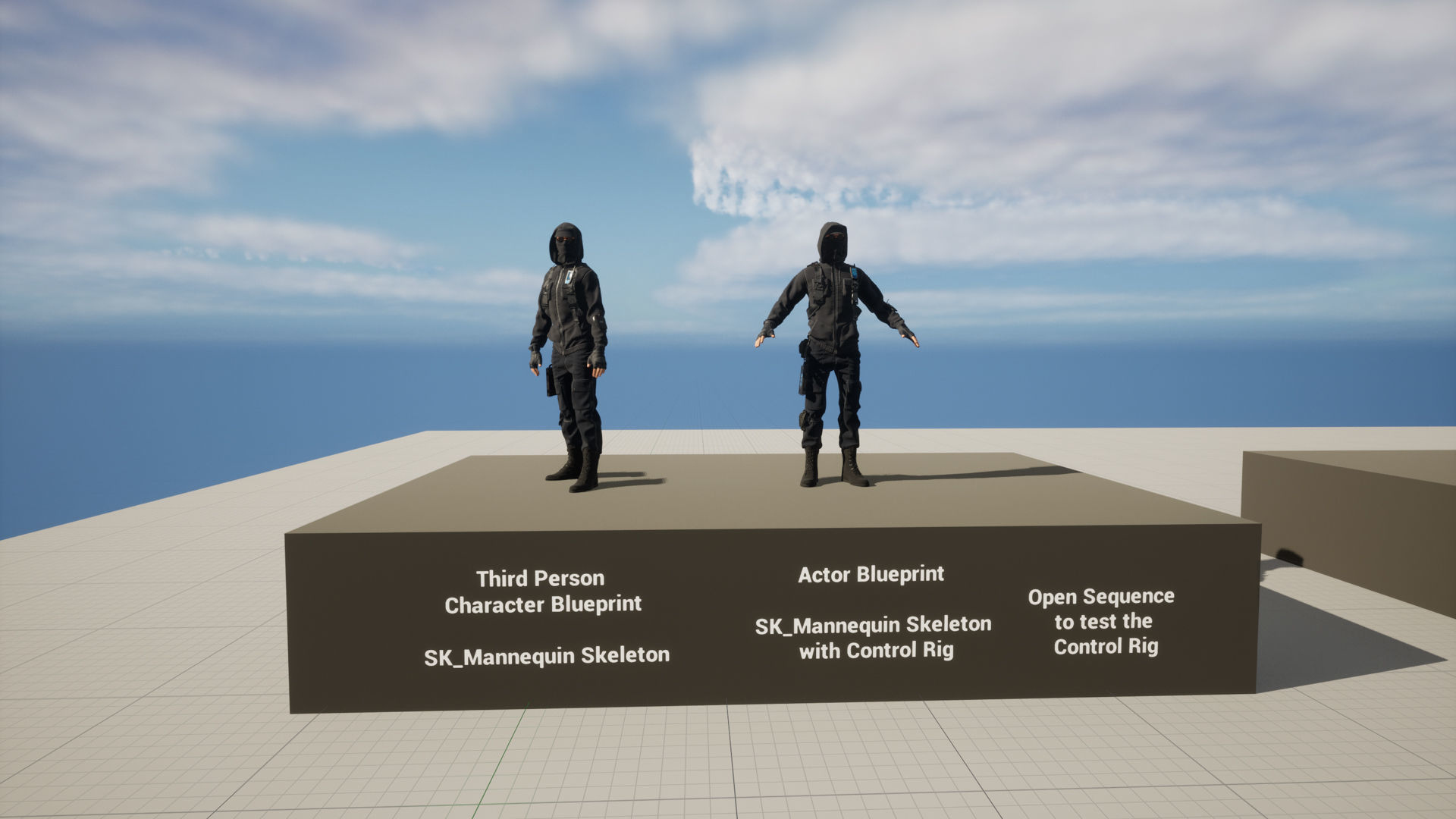 3D model Cyberpunk Hacker Game Ready Character Model VR / AR / low-poly ...