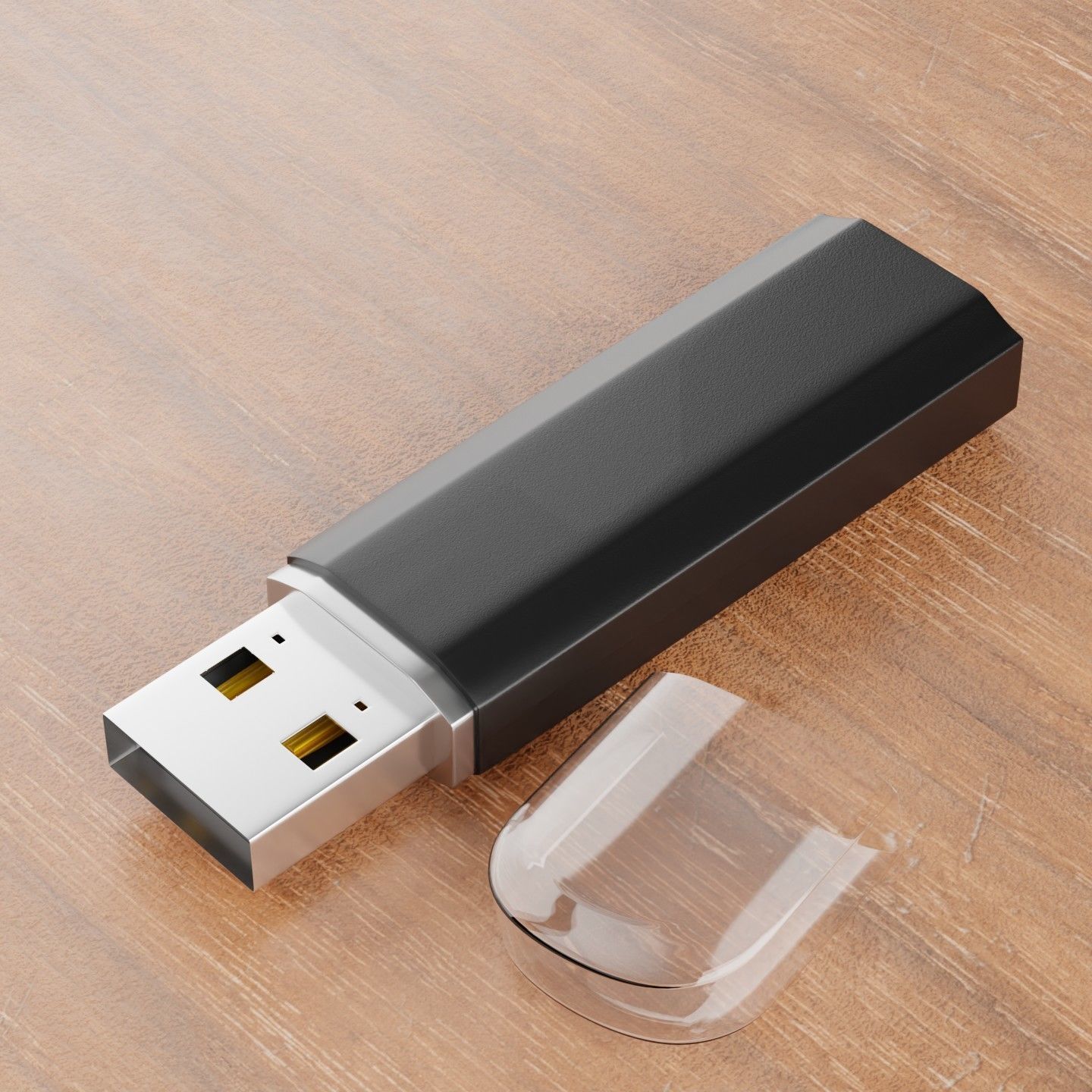 Generic USB Flash drive 3D model | CGTrader