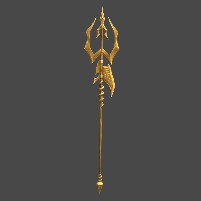 Namor Trident Replica 3D Print STL File 3D model 3D printable | CGTrader