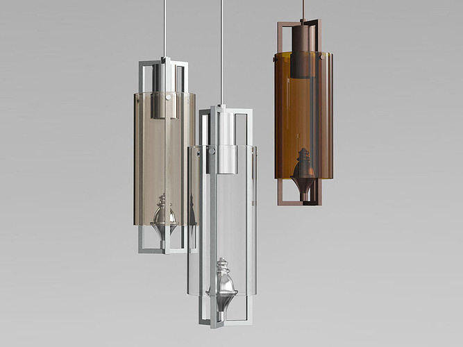 Tech Lighting Project Pendant 3D model | CGTrader