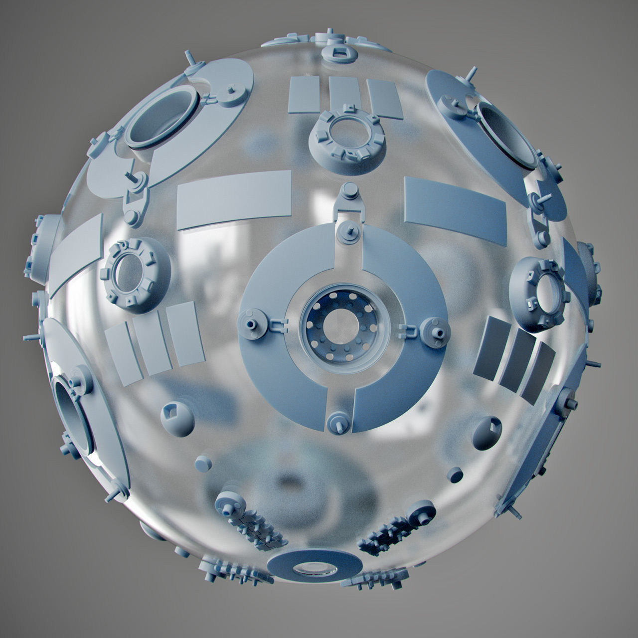 Jedi Training Remote parts 3D model 3D printable | CGTrader