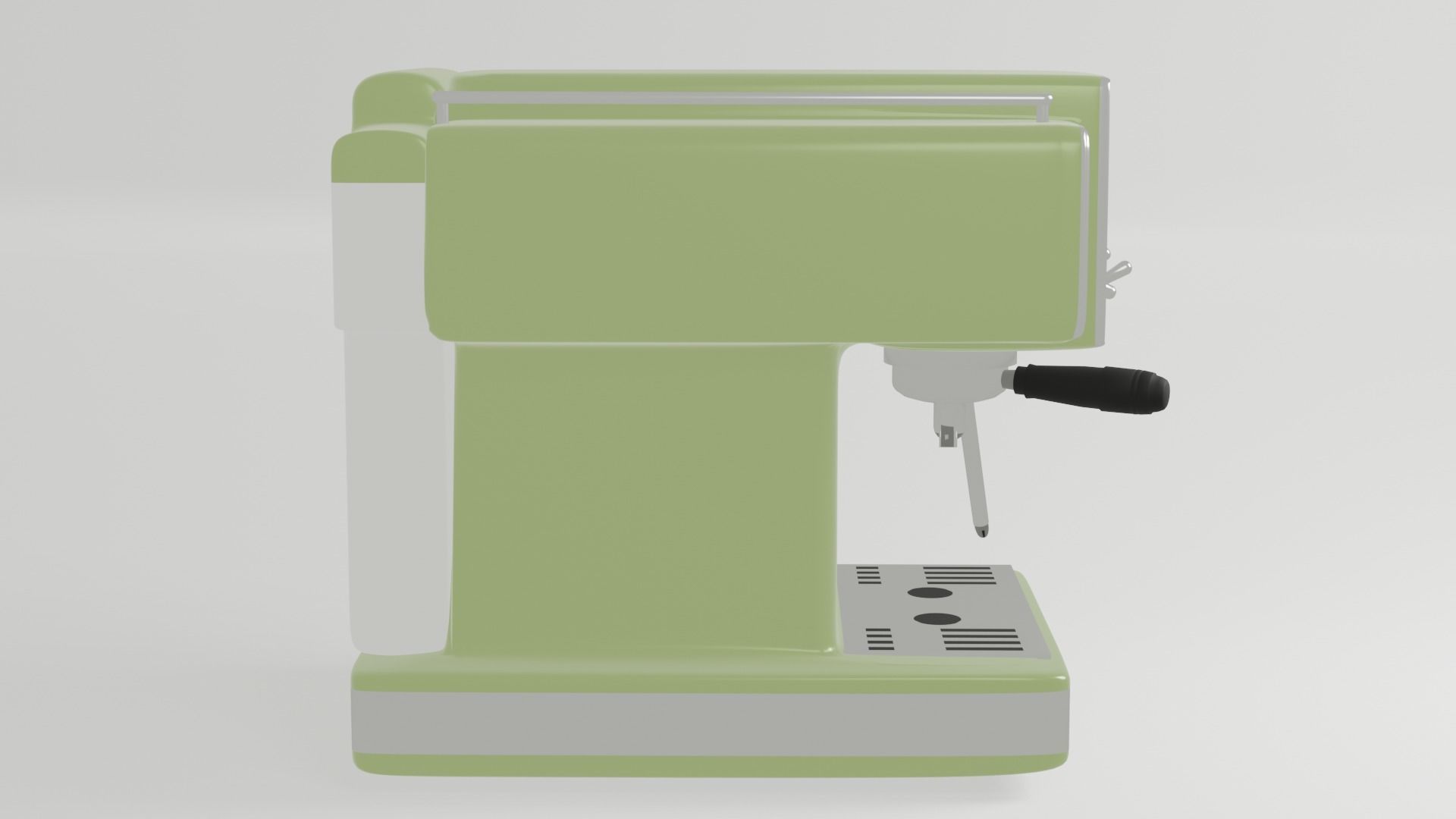 Vintage Espresso Machine 3D model | CGTrader