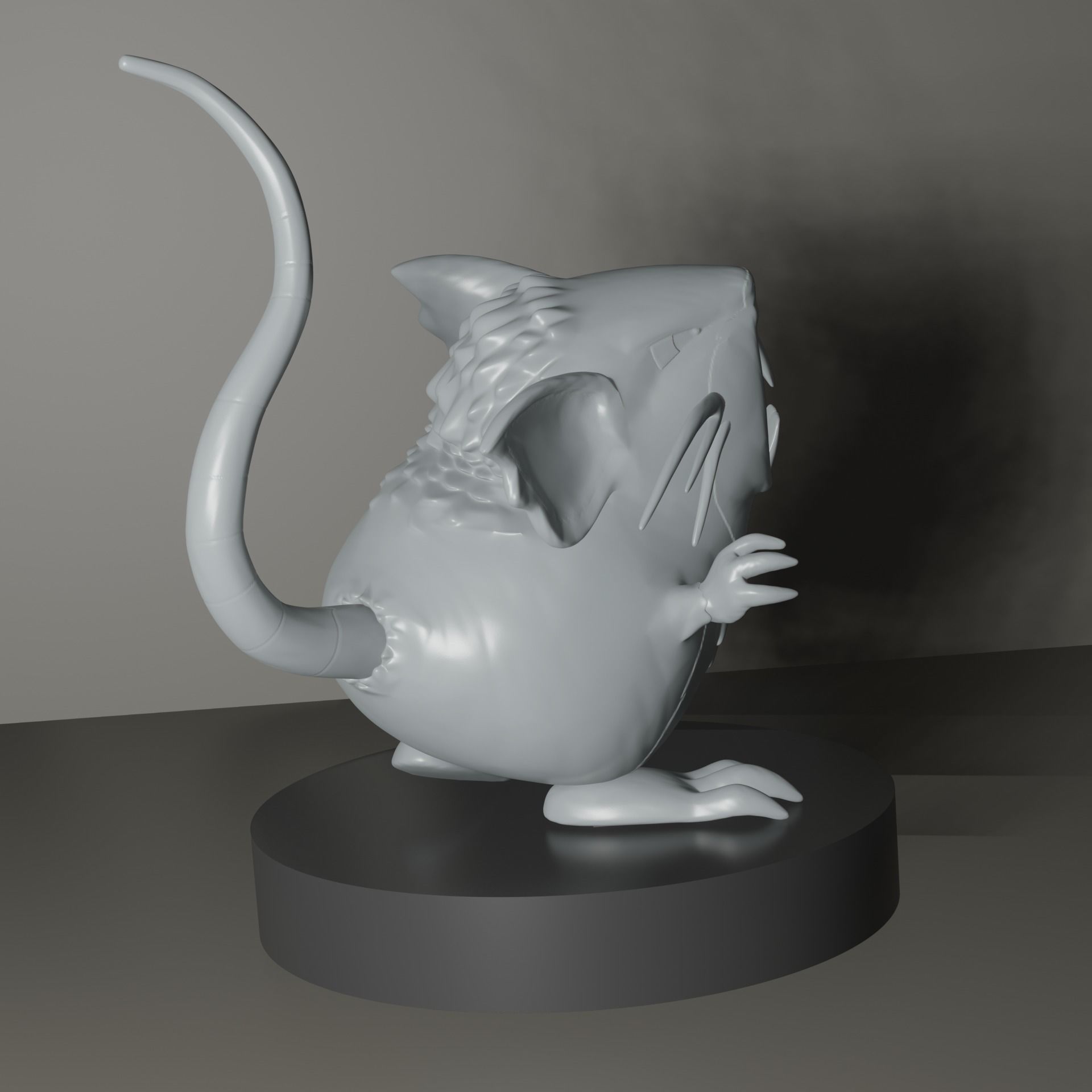 Raticate pokemon rat 3D model 3D printable | CGTrader
