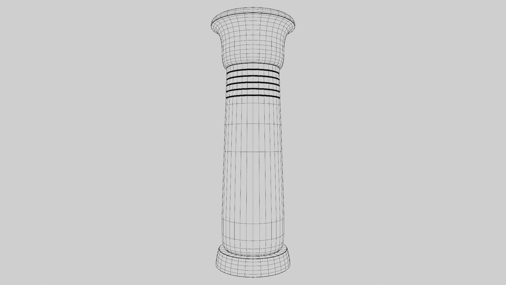 3D model Egyptian Pillar Model VR / AR / low-poly | CGTrader