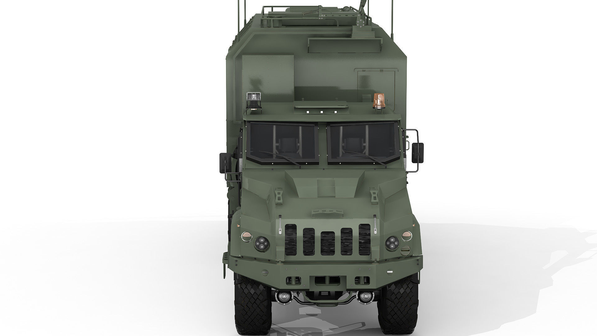 Command military vehicle 3D model rigged | CGTrader