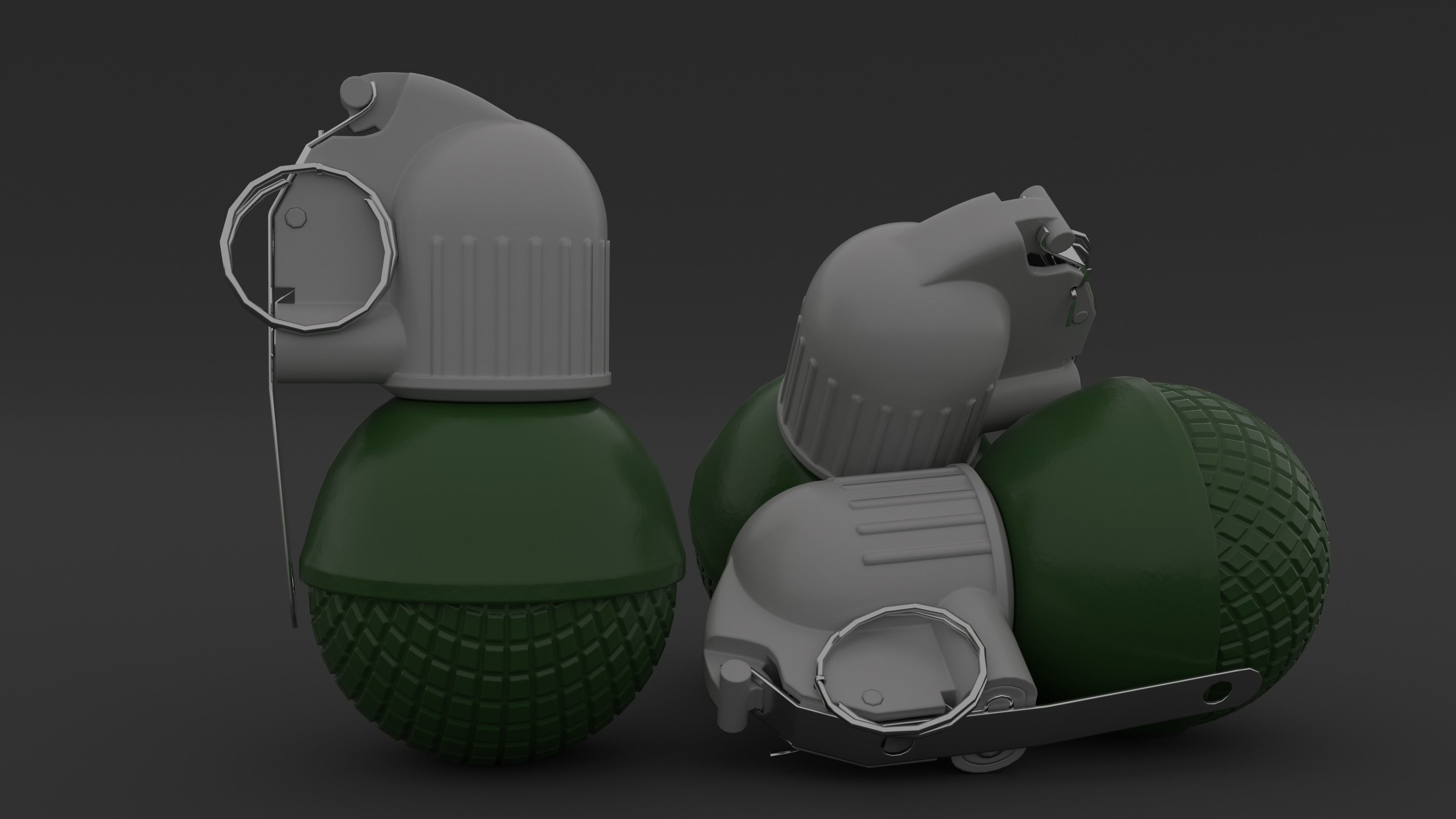 RGO GRENADE 3D model | CGTrader